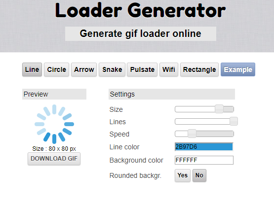 Loading画像を作るための便利なサイト | ITトラブル支援